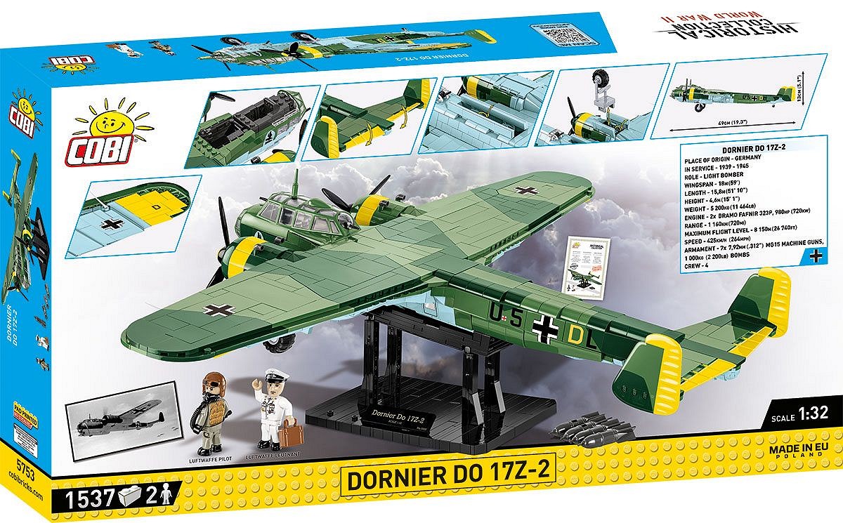 Dornier Do 17Z-2 - Limited Edition (COBI-5753) \ Limited Edition \ Cobi.eu